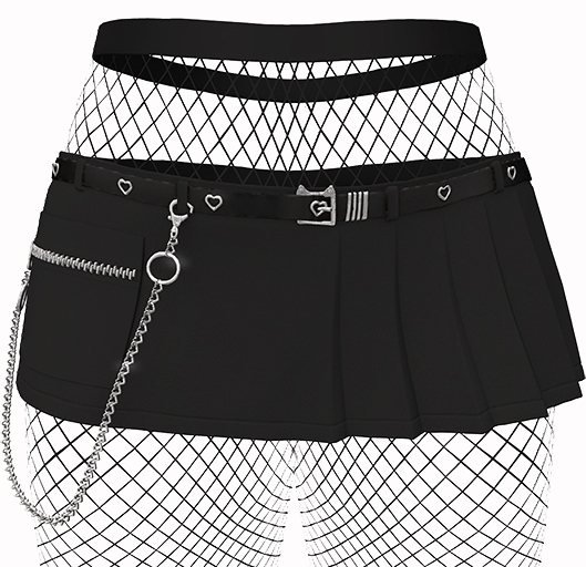 Second Life Marketplace Ck Kpop Skirt Black